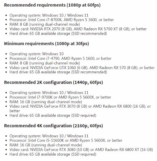 《碧海黑帆》封測配置要求：大小65GB 推薦2070_18183新遊戲