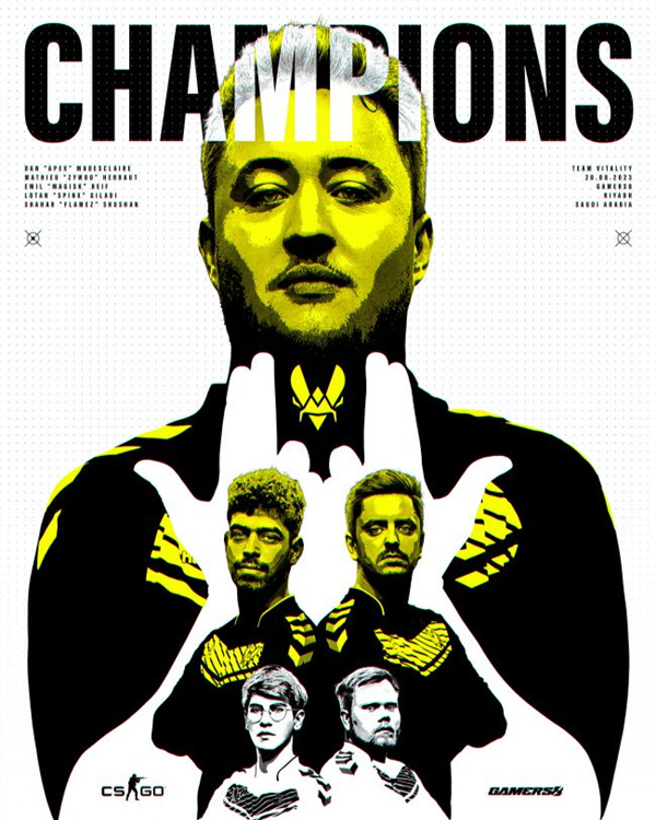 Team Vitality團隊活力是遊戲玩家8 CS：GO的贏家_18183新遊戲