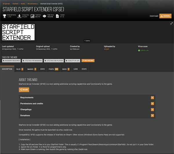 微軟和XGP版星空玩家或與未來Mod無緣_18183新遊戲