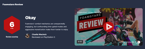 IGN評分《泡沫之星(Foamstars)》6分 激進的盈利模式讓玩家很難享受_18183新遊戲