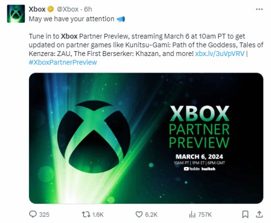 18183晨報：Xbox合作夥伴預覽節目定檔 女神異聞錄系列銷量破2000萬_18183新遊戲